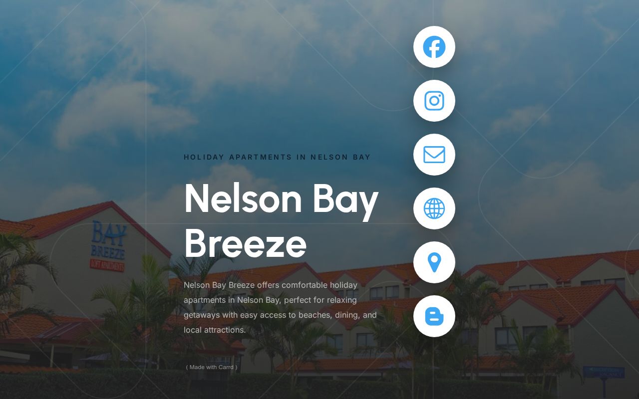 Relax at Nelson Bay Breeze Holiday Apartments in Nelson Bay